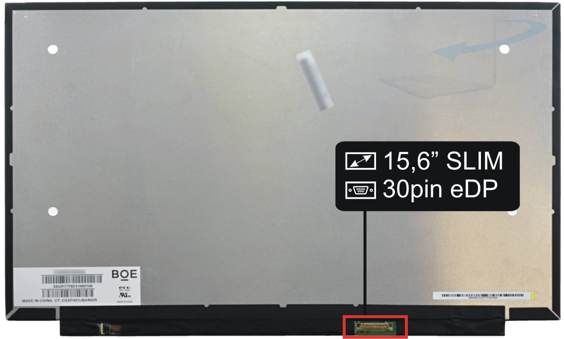 Laptop Bildschirm Asus VivoBook Go 15 E1504FA-Nj Series LCD Display 15 ...